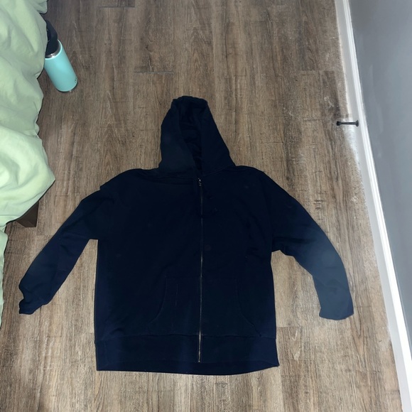 Jackets & Coats | Navy Blue Zip Up | Poshmark